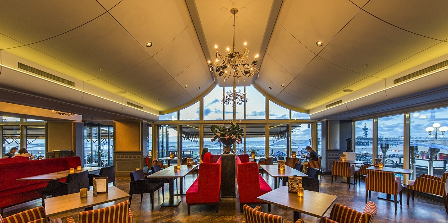 Restaurant & Bar Scheveningen | Lunch & Dinner | Waves at the Kurhaus